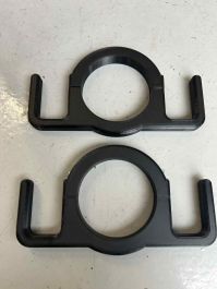 Pair of Double Hook Pole Storage Brackets